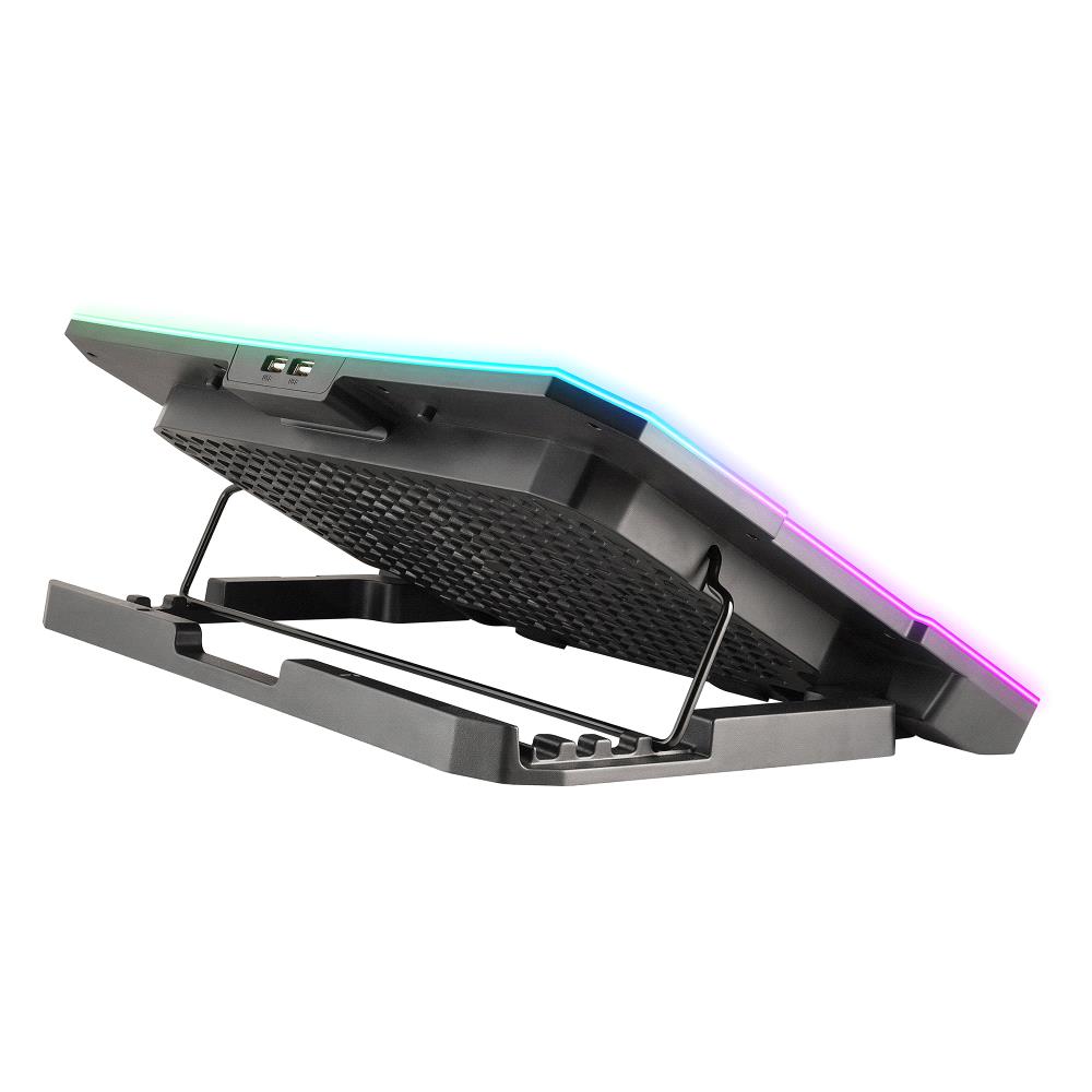 ACCESSOIRE PC PORTABLE – NGS – REFROIDISSEUR PC PORTABLE HERO STAND RGB ...